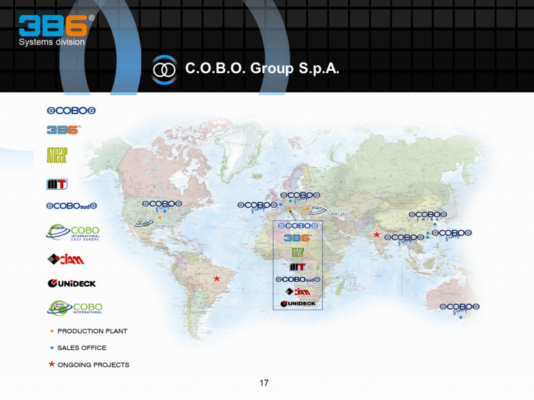3B6 Systems division - Cobo Deutschland